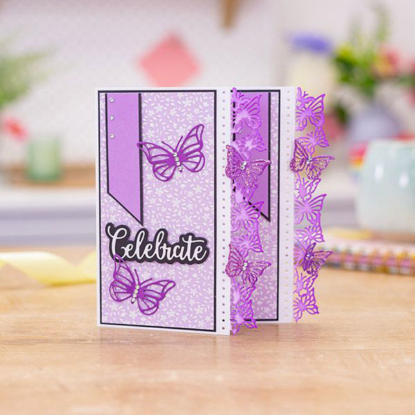 Gemini Cutting Die, Edge'ables - Timeless Borders - Butterflies - £4.99