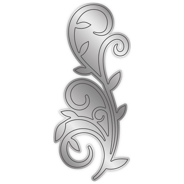 Gemini Cutting Die, Grande Swirl Edges - Elegant Flourish - £3.99