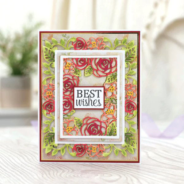Gemini Cutting Die, Everyday Nesting - Rose Garden - £4.99