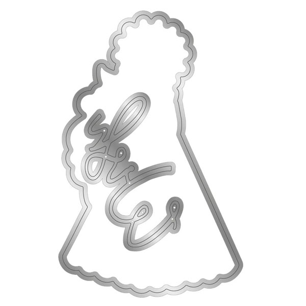 Crafters Companion Cutting Die, Stamp & Stencil Set, Touch of Sparkle ...