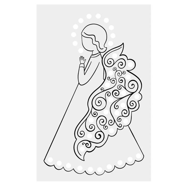 Crafters Companion Cutting Die, Stamp & Stencil Set, Touch of Sparkle ...