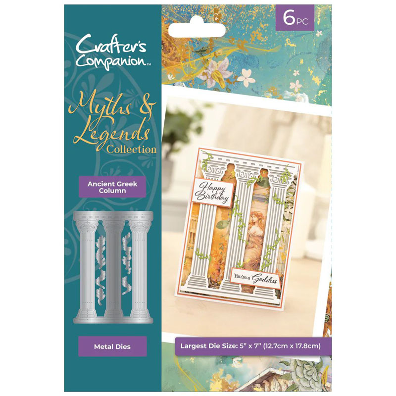 Crafters Companion Cutting Die, Myths & Legends - Ancient Greek Column ...