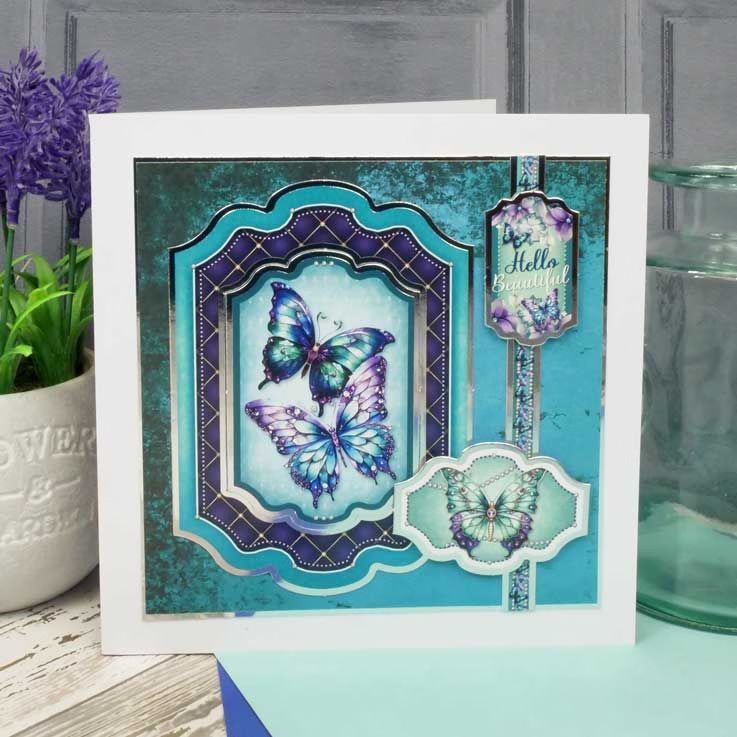 Die Cut Topper Sheet - Beautiful Butterflies - Chase Your Dreams - £1.70