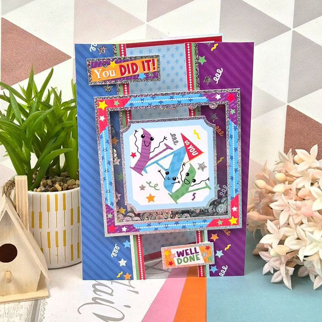 Die Cut Topper Set - Precious Moments, Yay Congratulations! - £3.19