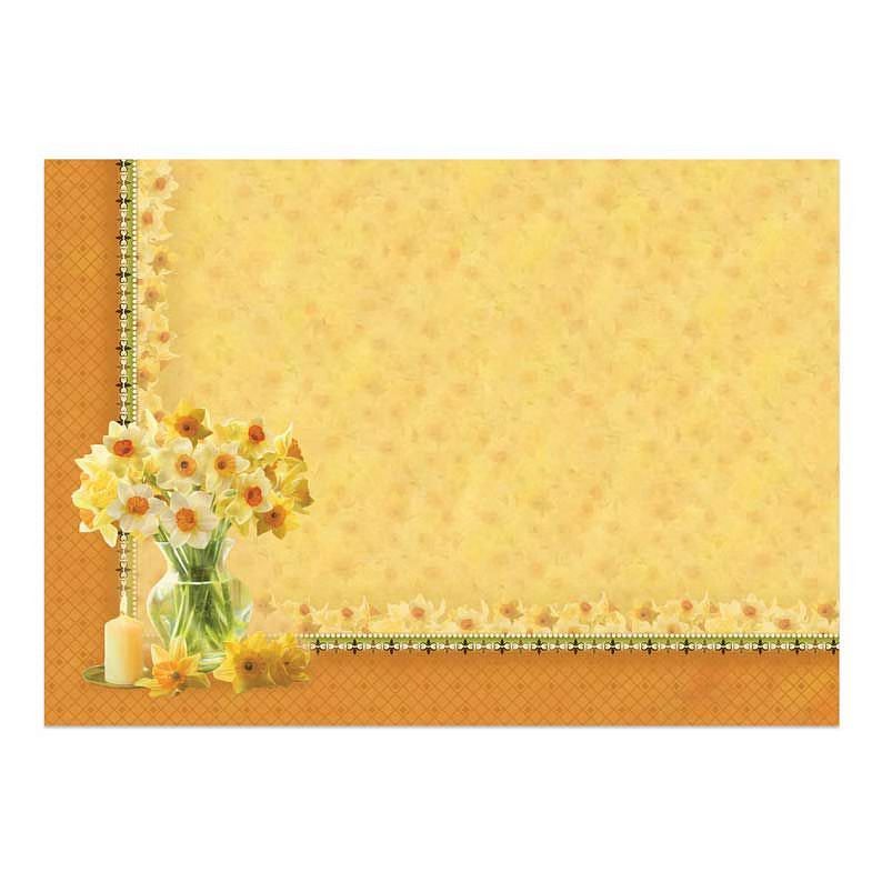 Die Cut Deco-Large Decoupage Set - Spring Is Here, Delightful Daffodils ...